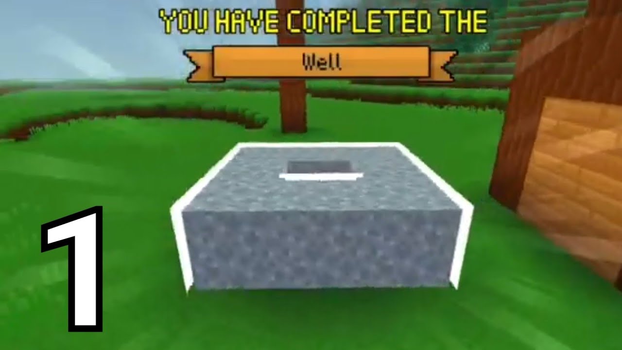 block craft part 1 building level 1 build (game for free). - YouTube