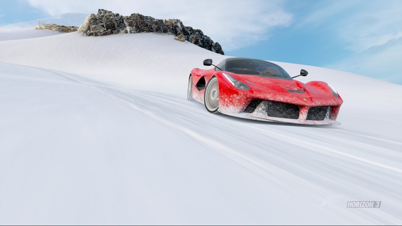 Forza Horizon 3 Trip to Blizzard Mountain LaFerrari - YouTube