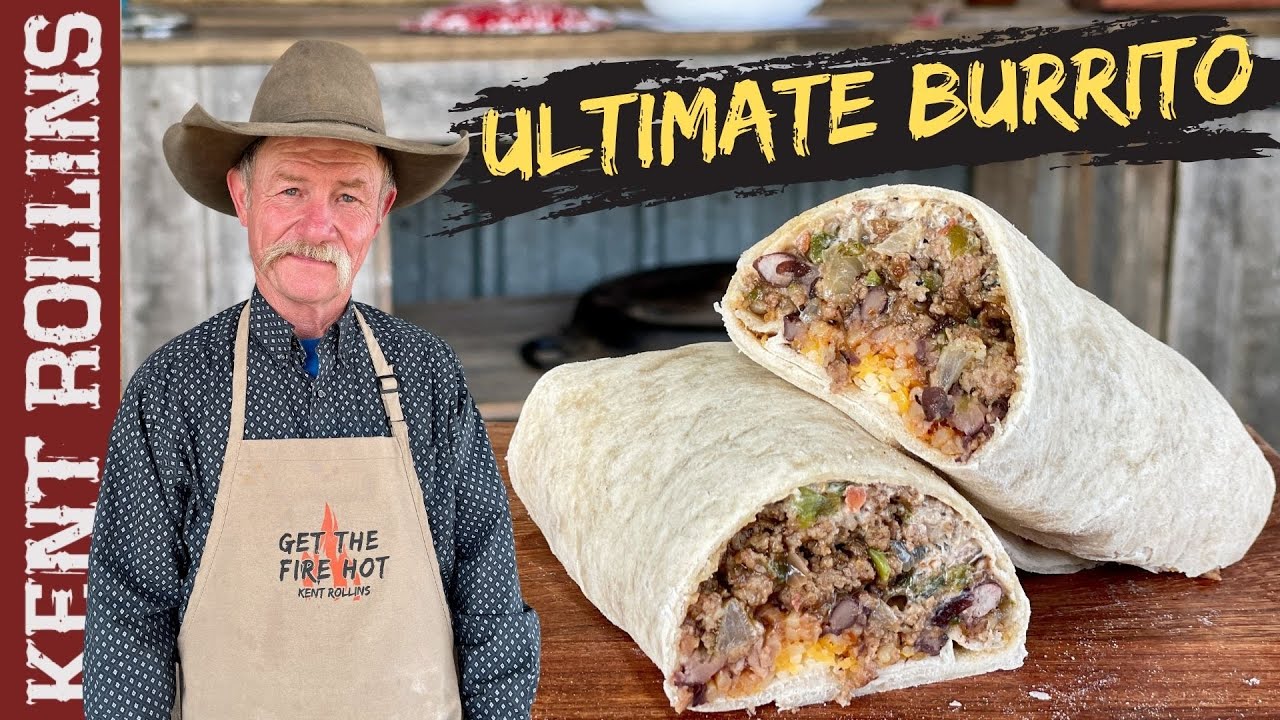 Ultimate Burrito | Stuffed Meat, Bean and Cheese Burrito - YouTube