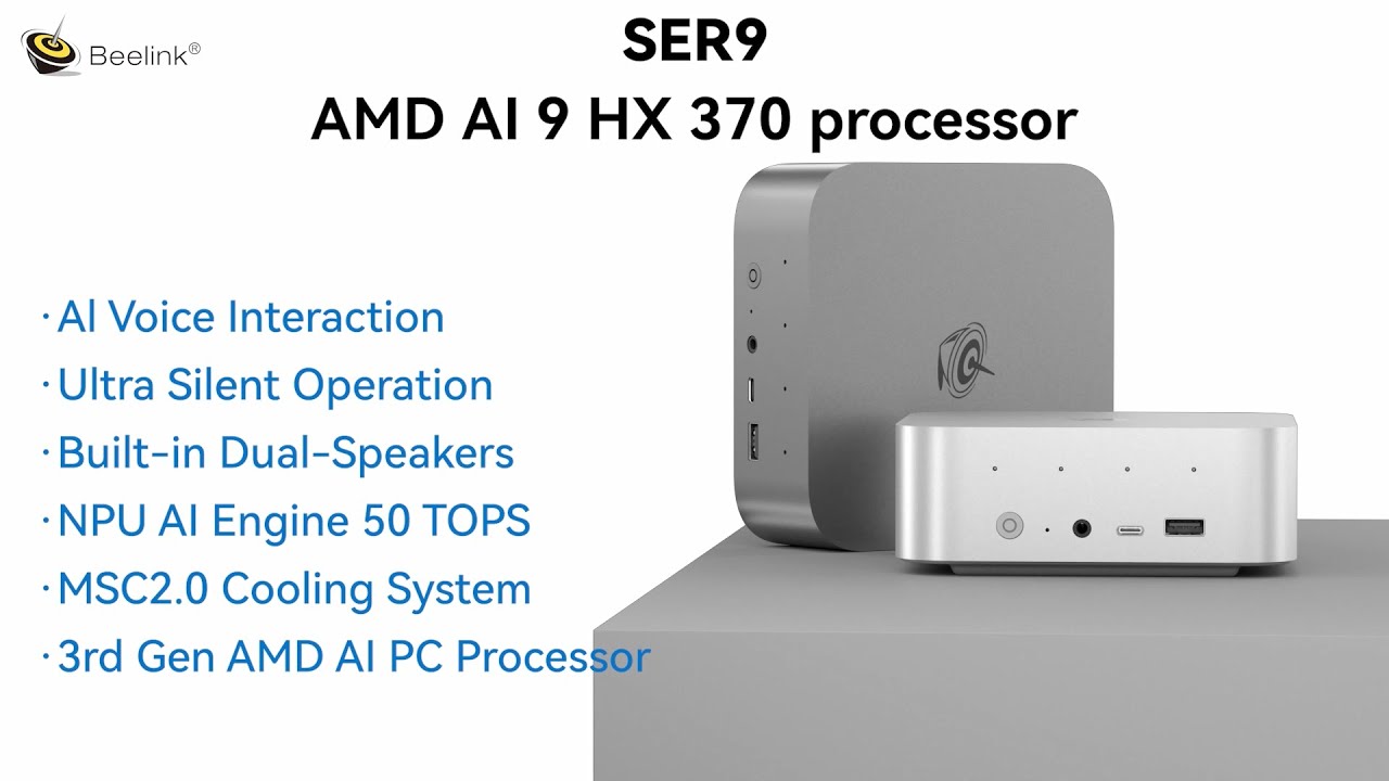 Introducing Beelink SER9 with Ryzen AI 9 HX 370, an almighty, quiet ...