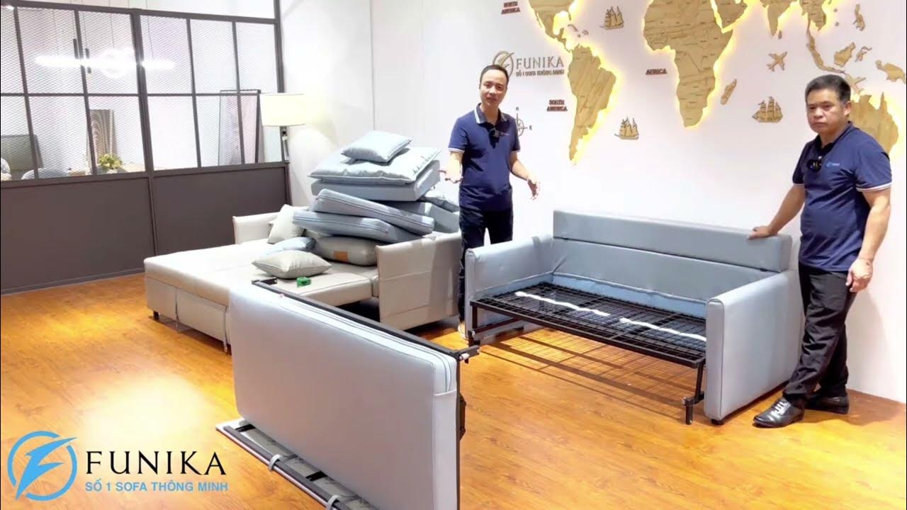 L05 Mẫu Sofa Giường Kéo Thực Sự Rất Chất Lượng Rất Đáng Mua. - YouTube