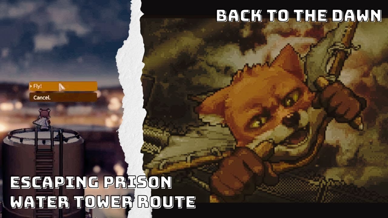 ESCAPING PRISON | The stars Route! - Back To The Dawn - YouTube