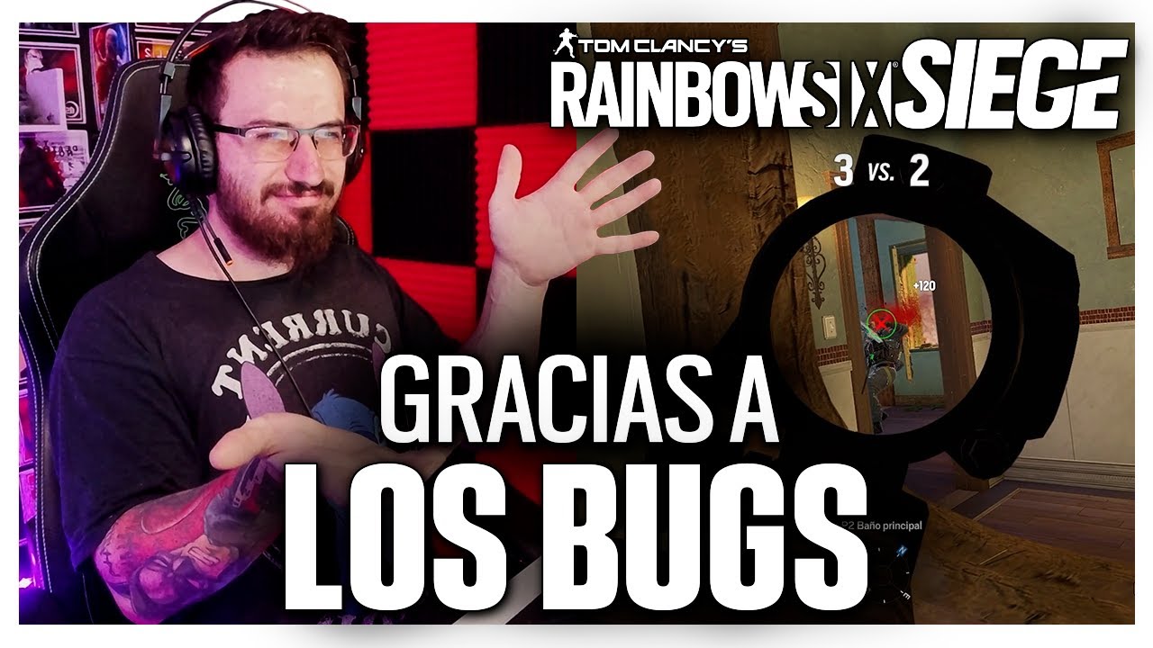 GANAMOS GRACIAS a los BUGS de R6 | Road to Champion #10 | Caramelo ...