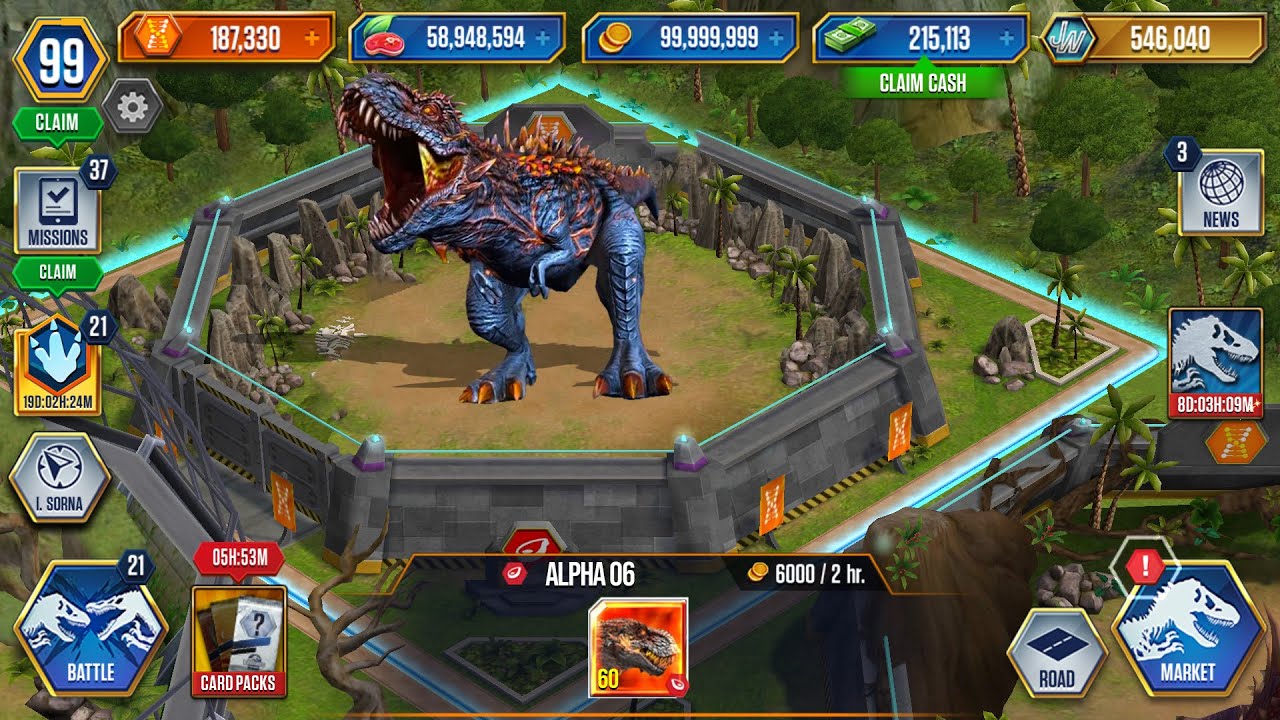 PLAYABLE ALPHA 06 IN PARK SOON CAN'T WAIT! | Jurassic World: The Game ...