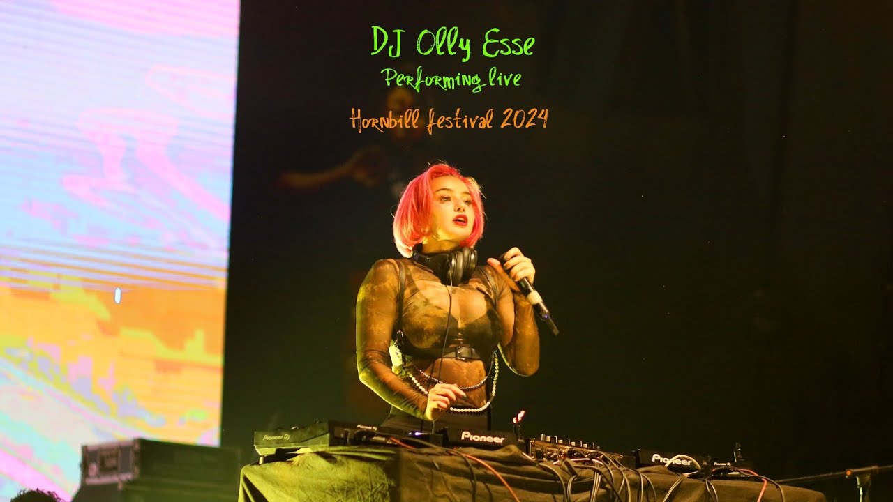 Dj Olly Esse performing live at Kisama Hornbill festival 2024 - YouTube