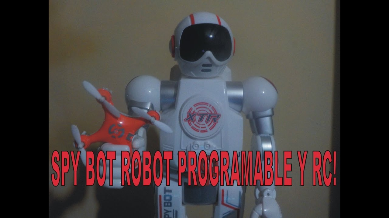 SPY BOT, PRESENTACIÓN/UNBOX. DE UN ROBOT MULTIFUNCIÓN MUY ESPECIAL ...