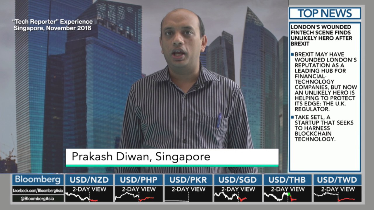Prakash Diwan - Bloomberg "Tech Reporter" Experience - YouTube