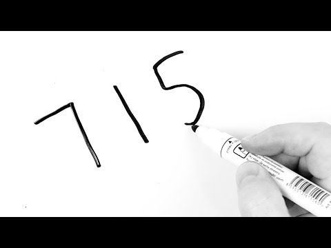 How to Draw Horse & Rider from 715 number 🐴 Drawing on a Whiteboard ...
