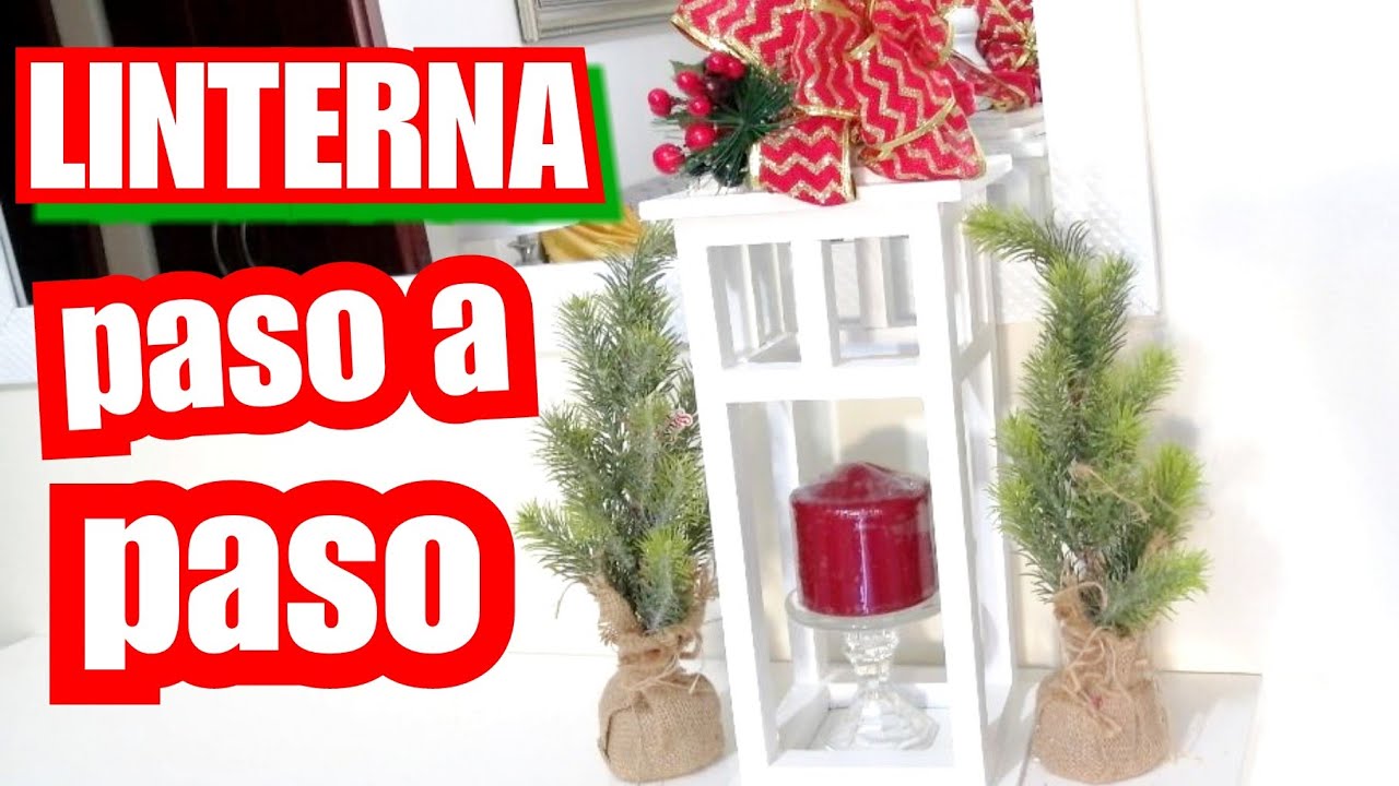 Como hacer una linterna de madera - YouTube