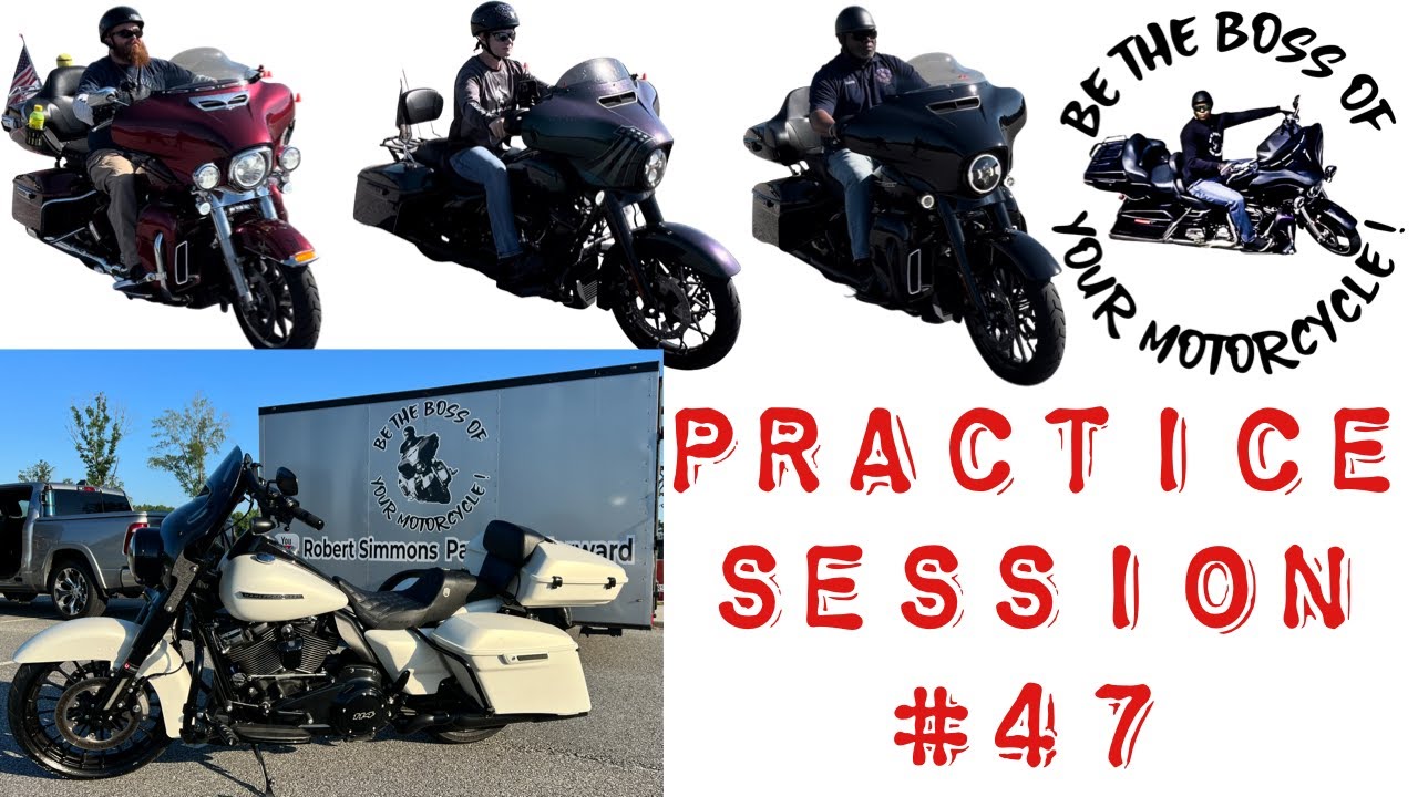 Motorcycle Practice Session #47 - Advanced Slow Speed Motorcycle Riding ...