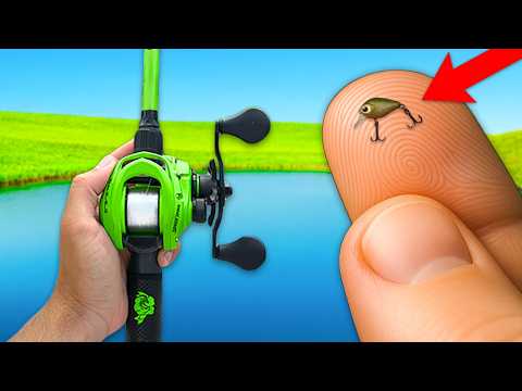 Small vs Big Baits Fishing Challenge