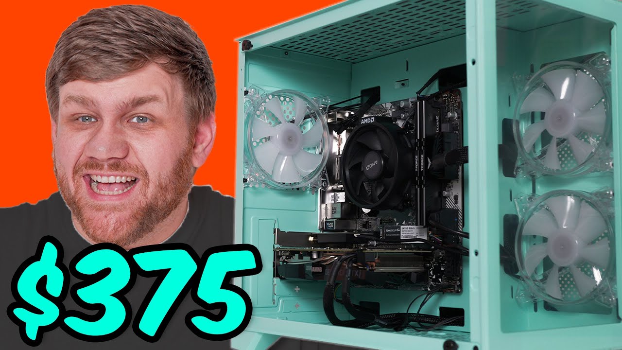 Incredible Gaming PC Build Under $400 (MUST SEE!) - YouTube