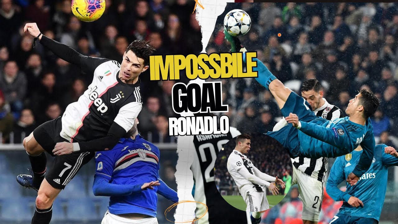 top 10 craziest Ronaldo goals ever! with zero perent luck - YouTube