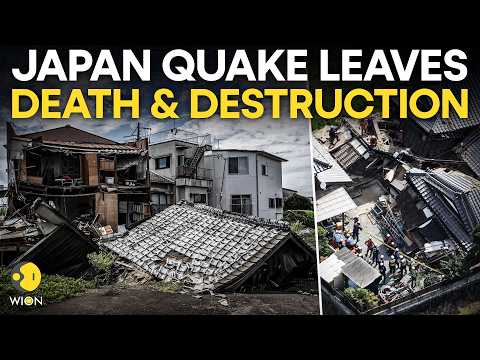 Japan Earthquake Death Toll Rises As 7.1 Quake Destroys Temples, Buildings And Traps Survivors