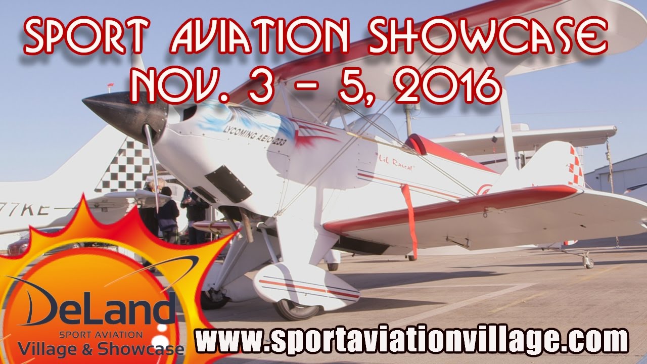 Sport Pylon Air Races, DeLand Sport Aviation Village Showcase Nov. 3-5 ...