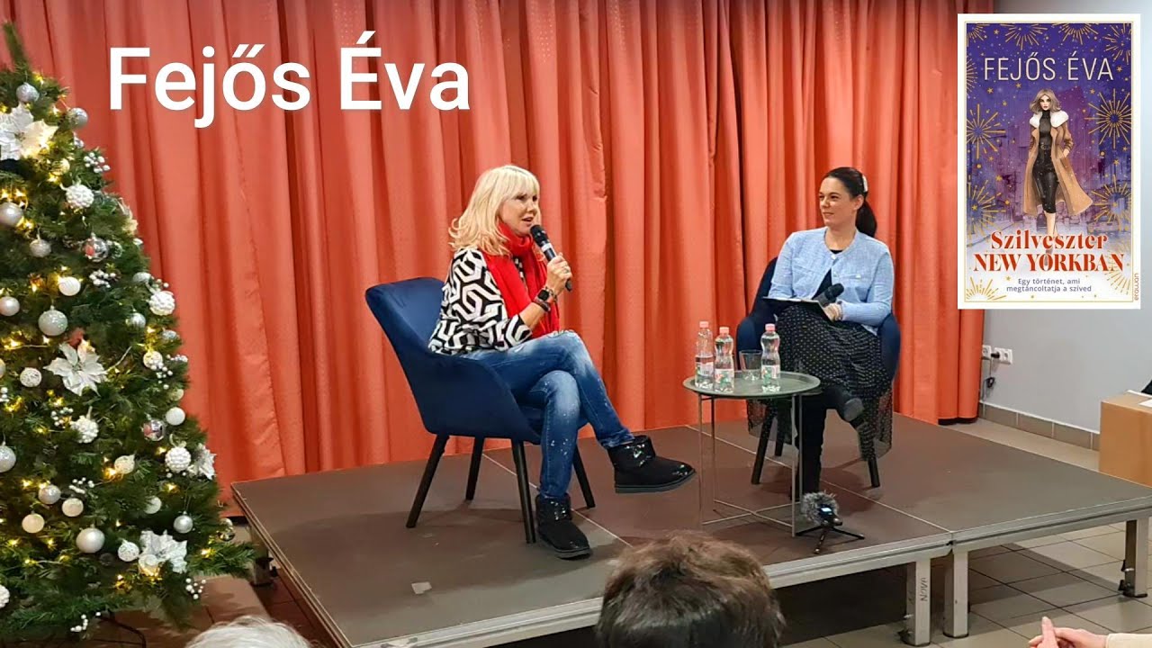 Fejős Éva /író/ könyvbemutató - Rédei Reni /rádiós műsorvezető ...