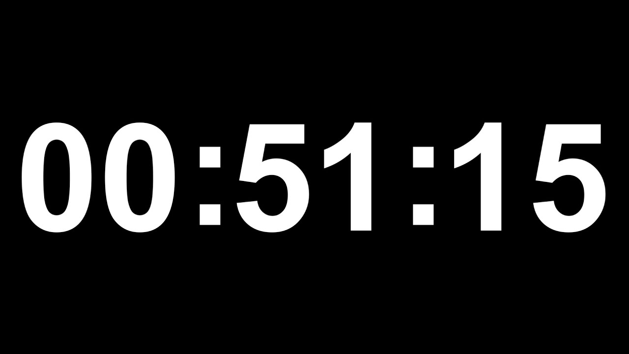 51 Minute and 15 Second Timer ⏲️ - YouTube