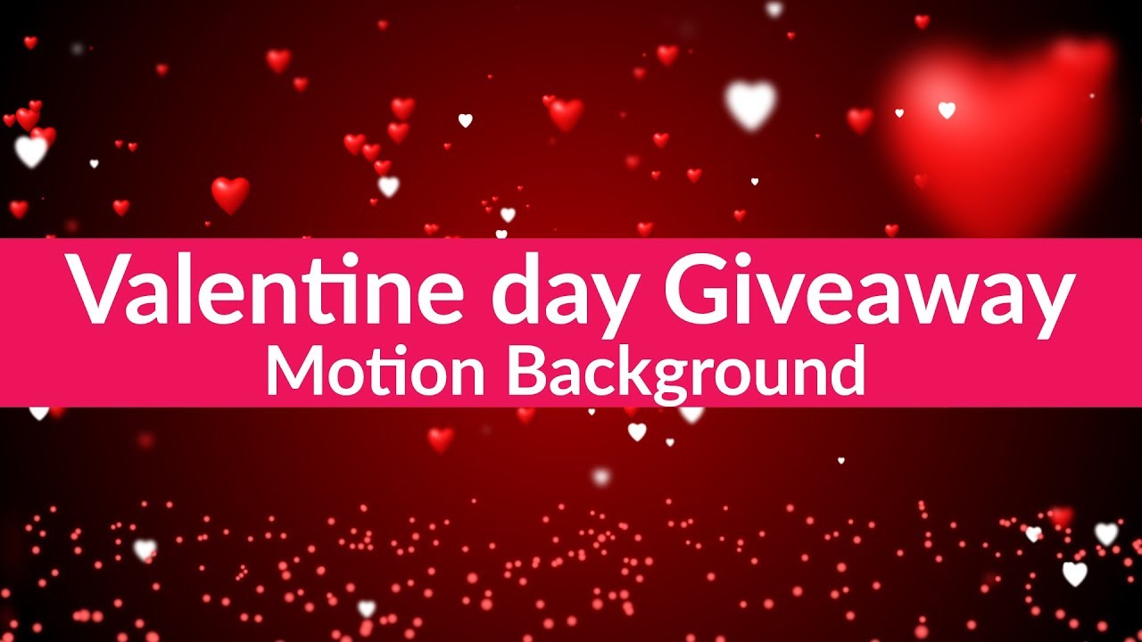 Valentine day Special Royalty Free motion Background - YouTube