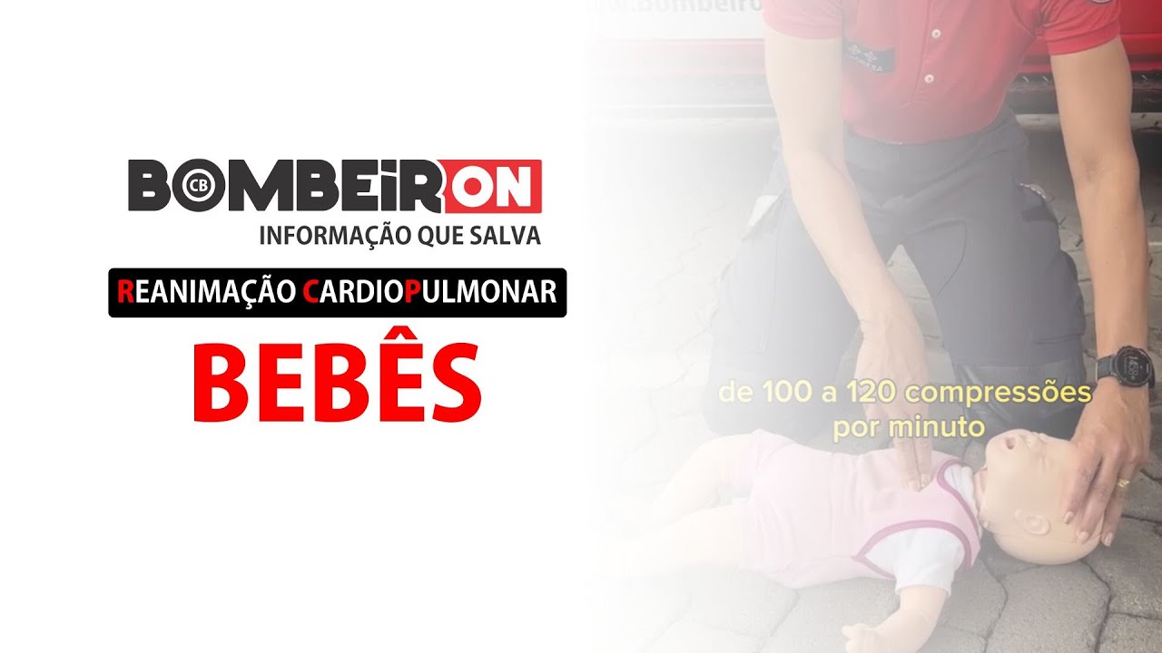 REANIMAÇÃO CARDIOPULMONAR EM BEBÊS - YouTube
