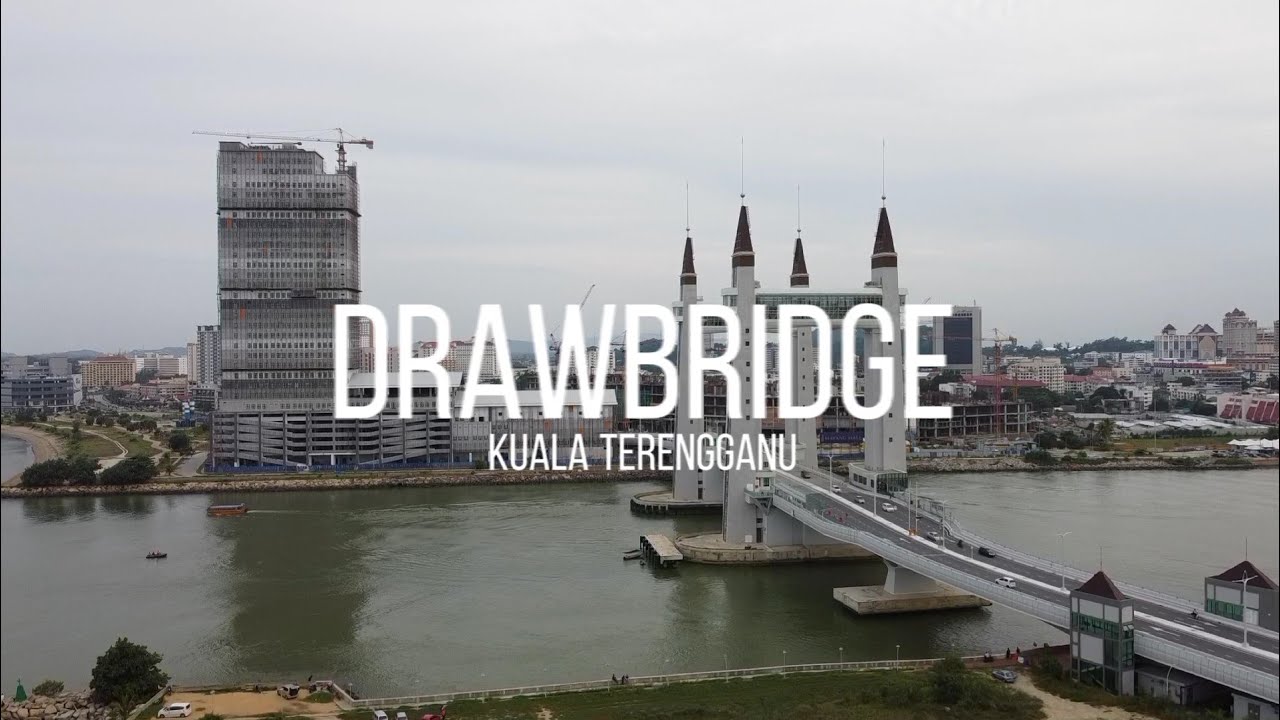 DJI Mavic Mini : Drawbridge, Kuala Terengganu - YouTube