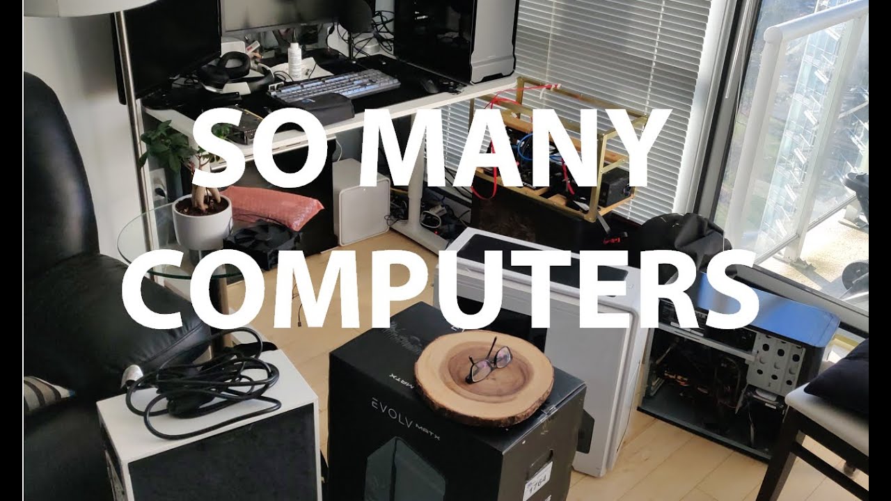 Girlfriend tells me I have too much computer stuff... - YouTube