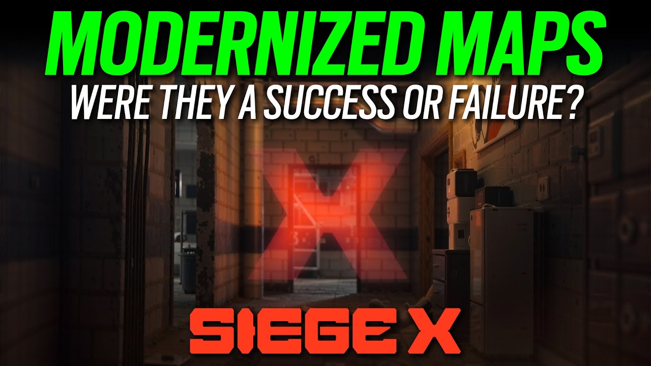 Were Modernized Maps a Success or Failure? Siege X - YouTube