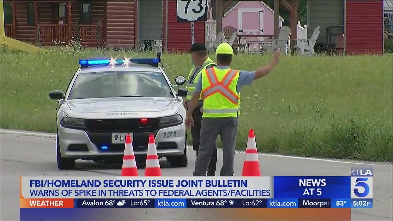 FBI/DHS issue joint bulletin following recent threats to federal agents ...