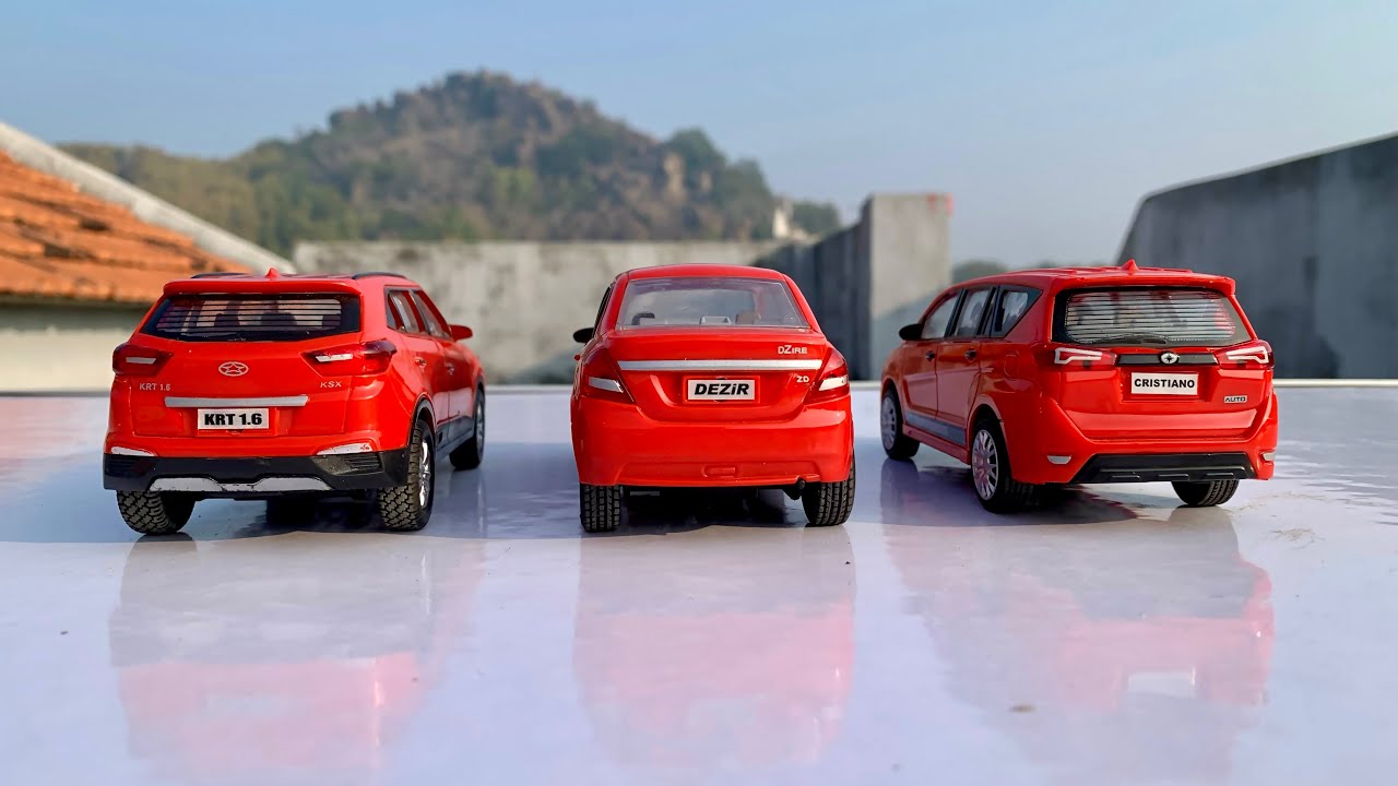 Unboxing of Scale Model Auto Rickshaw | Swift DZire | Creta | Innova ...