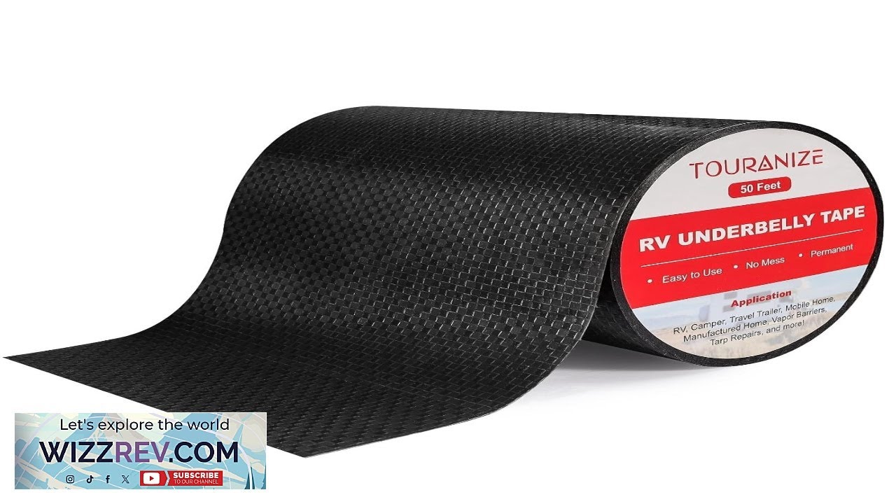 RV Underbelly Material RV Underbelly Tape 6'' x 50' Waterproof Flex ...