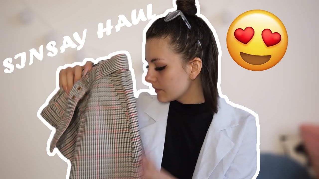 SINSAY HAUL🌸 - YouTube