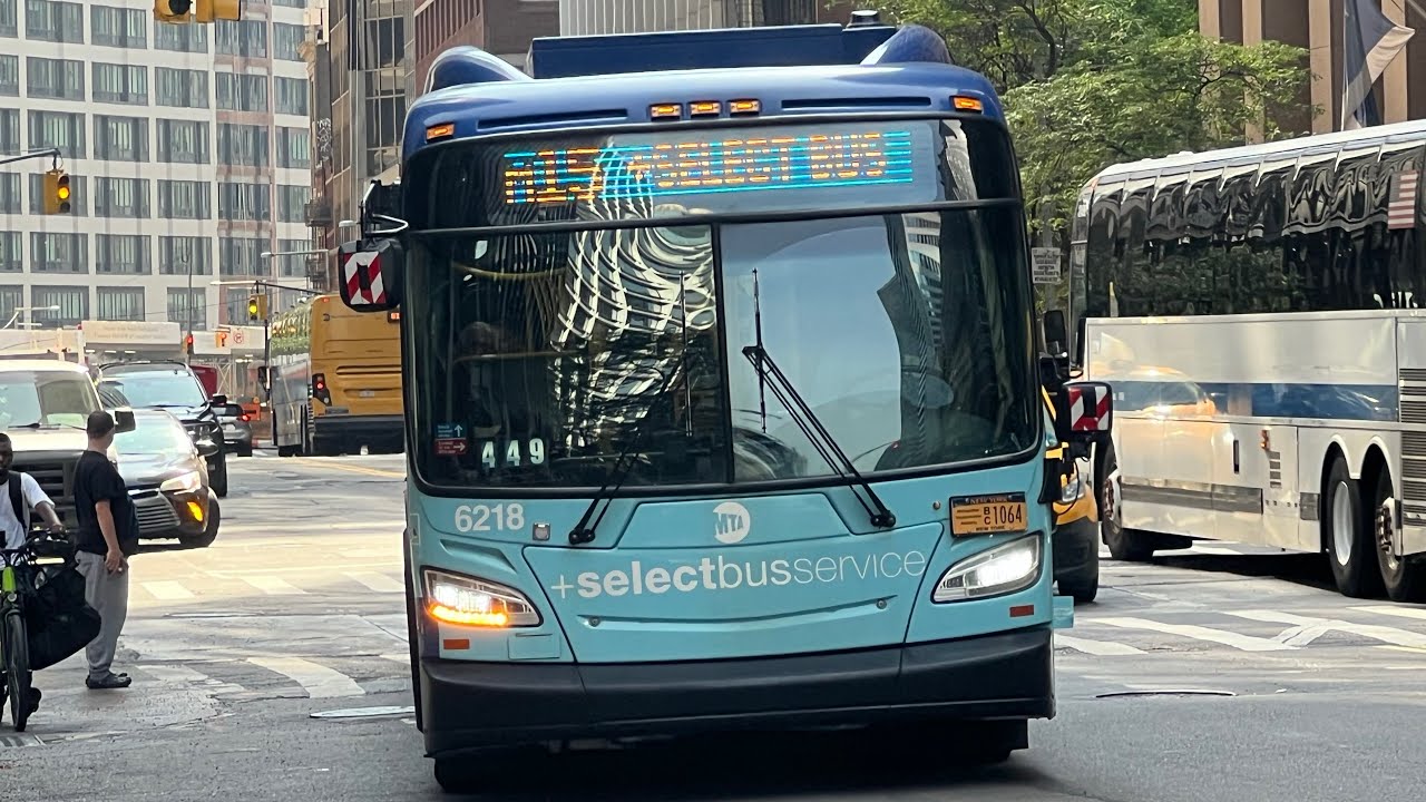 MTA New York City Bus 2019 New Flyer Xcelsior XD60 6218 on route M15 ...