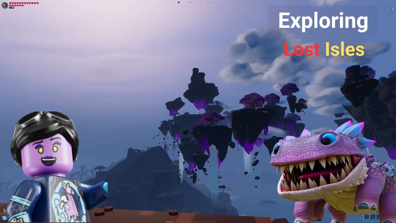 Exploring the Lost Isles Update Part 1- Ep12 [Lego Fortnite Expert Mode ...