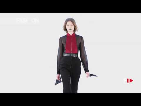 BERNARD CHANDRAN Full Show Fall 2016 Paris Fashion Week by Fashion Channel