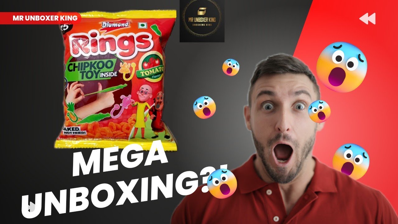 WHAT IS INSIDE A RINGS SNACKS "chipkoo toys inside" ? UNBOXING AND ...