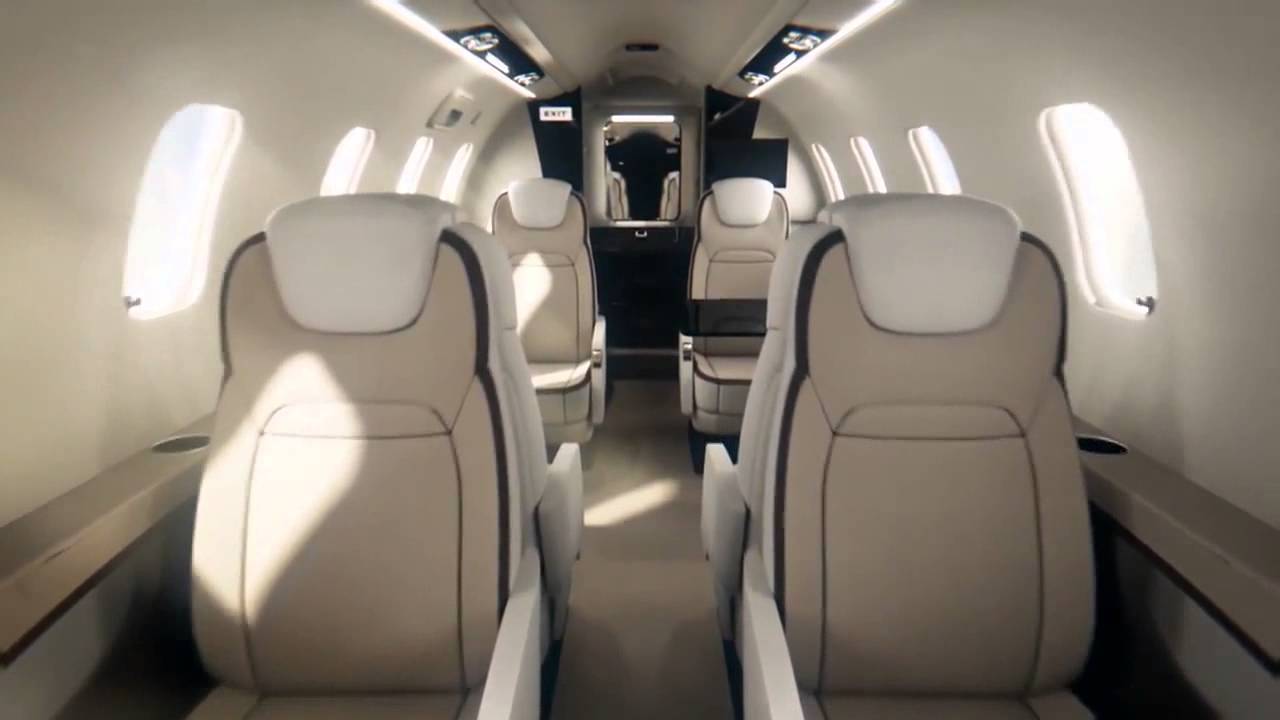 Özel Jet Uçak Learjet 70 ve Learjet 75 - YouTube