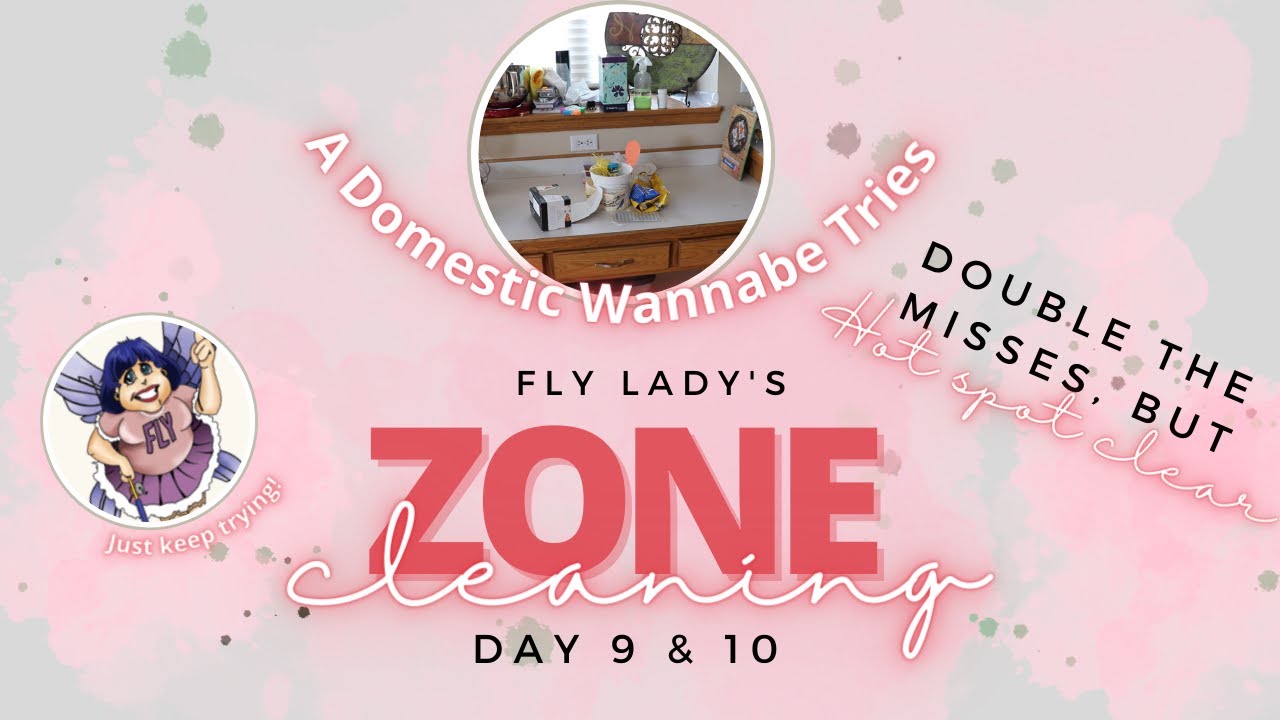 FlyLady Zone Cleaning Day 9 and 10, Zone 2 | Major Hot Spot Cleared ...