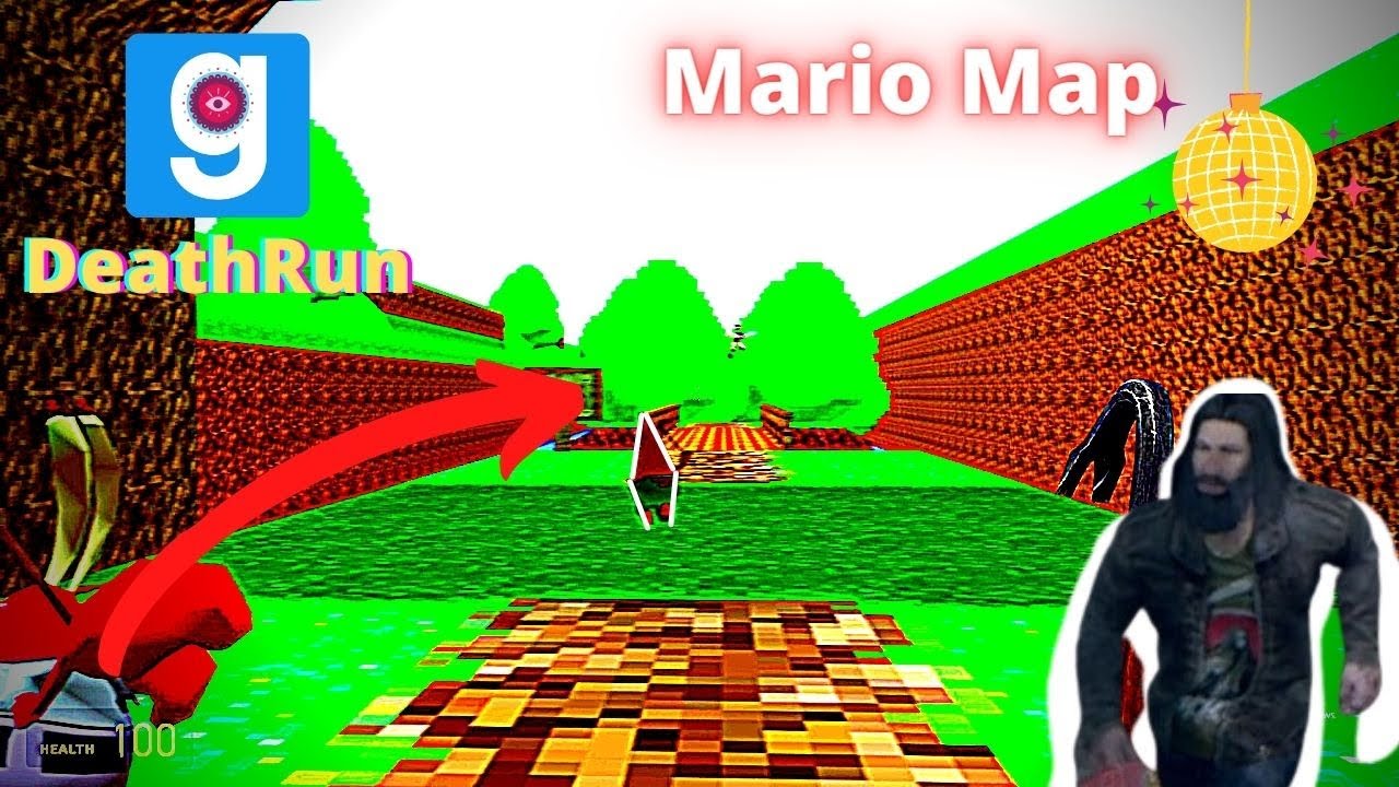 DeathRun On A Mario Map - Garry's Mod - YouTube