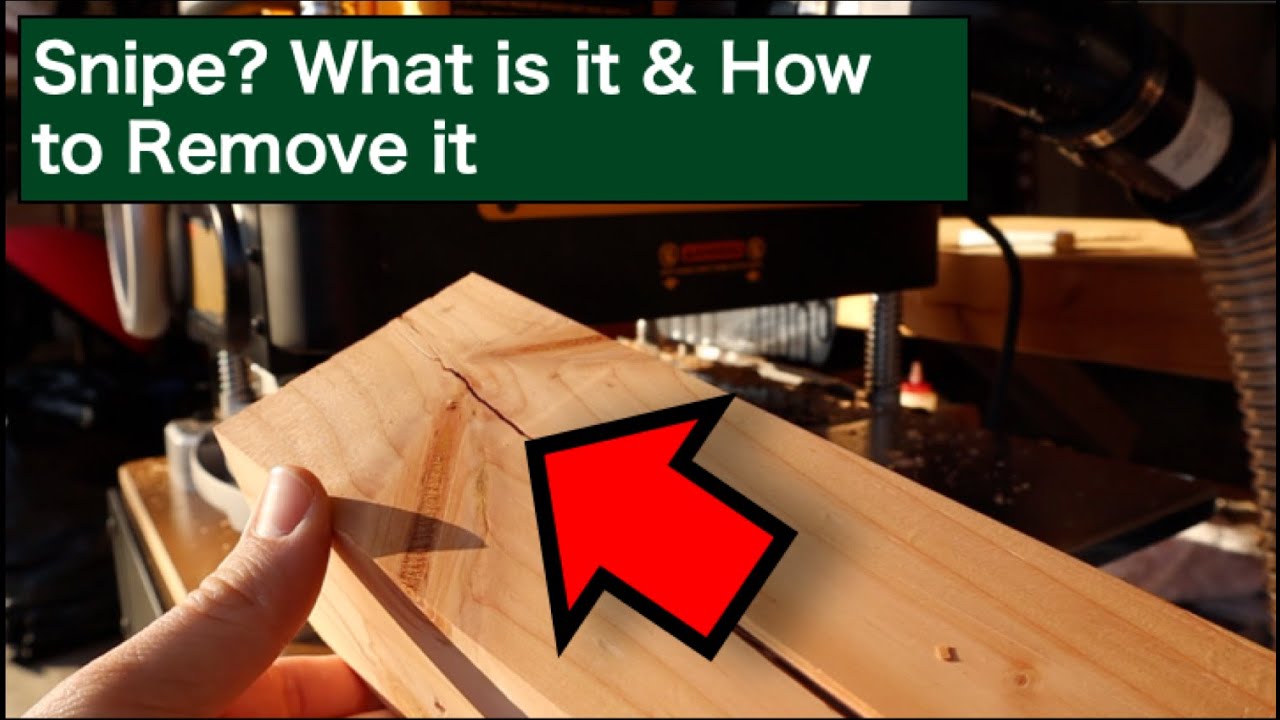 Snipe? What is it & How to Remove It. - YouTube