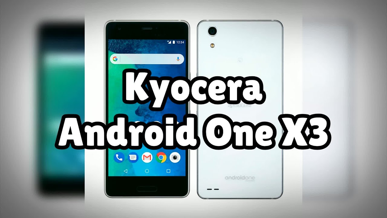 Photos of the Kyocera Android One X3 | Not A Review! - YouTube