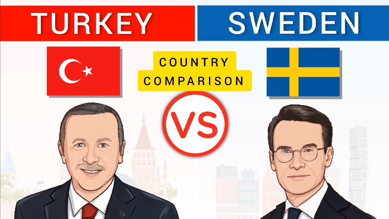 Turkey vs Sweden Country Comparison Video - YouTube