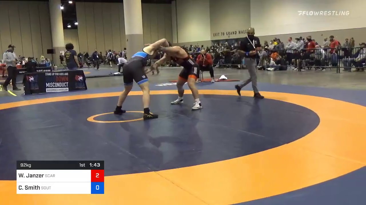 92 Kg 3rd Place William Janzer Scarlet Knights Wrestling Club Vs ...