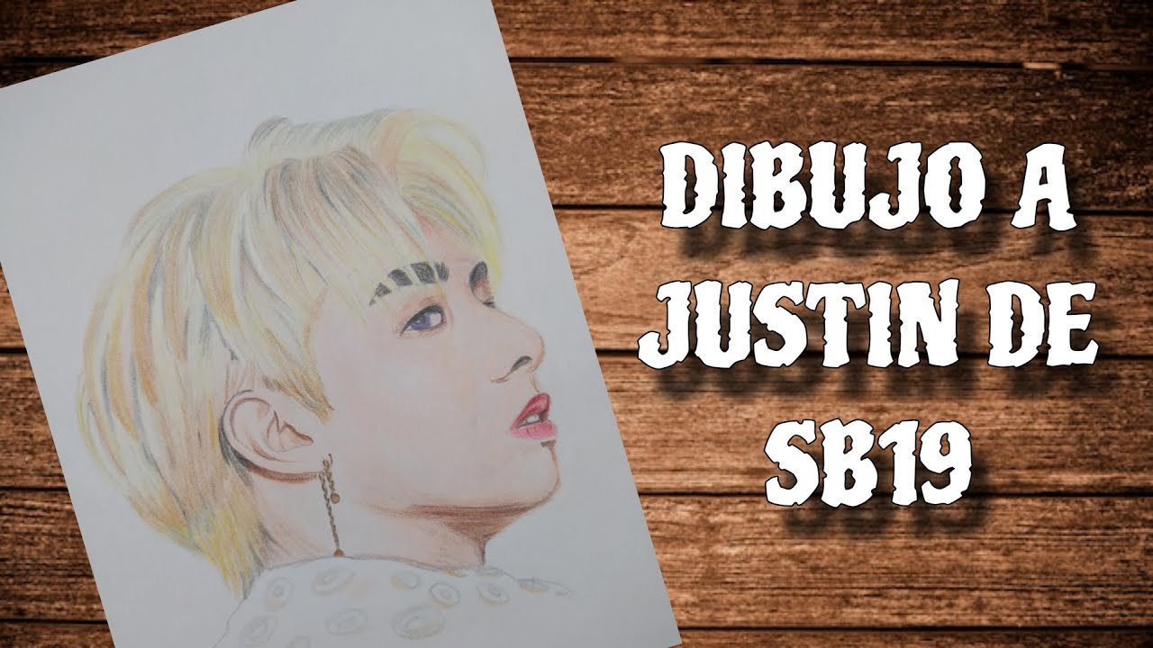 DIBUJO A JUSTIN DE SB19 | How To Draw Pinoy Pop - YouTube