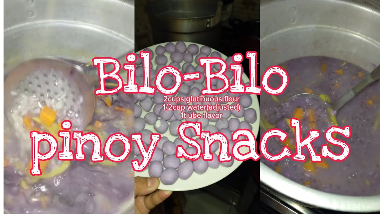 How to Cook Simple BILO BILO[PINOY SNACKS]||3ingredients only!Try This ...