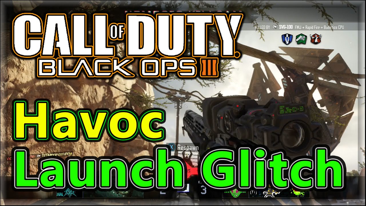 BLACK OPS 3 Glitches - Player Launch Glitch on Havoc - Funny Moments ...