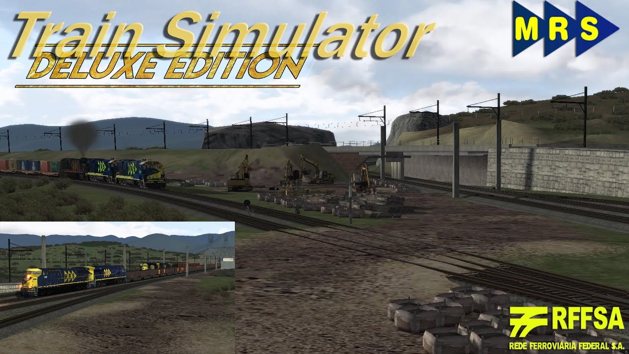 KRC Partindo do KM 64 / Linha do Centro Expansão Pack. Train Simulator ...
