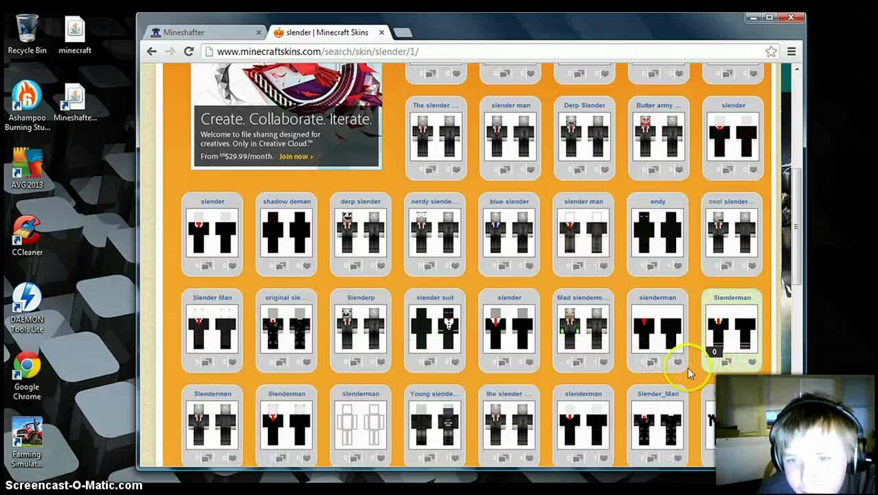 How To Change Your Skin For Mineshafter Proxy: Minecraft Episode 1 ...