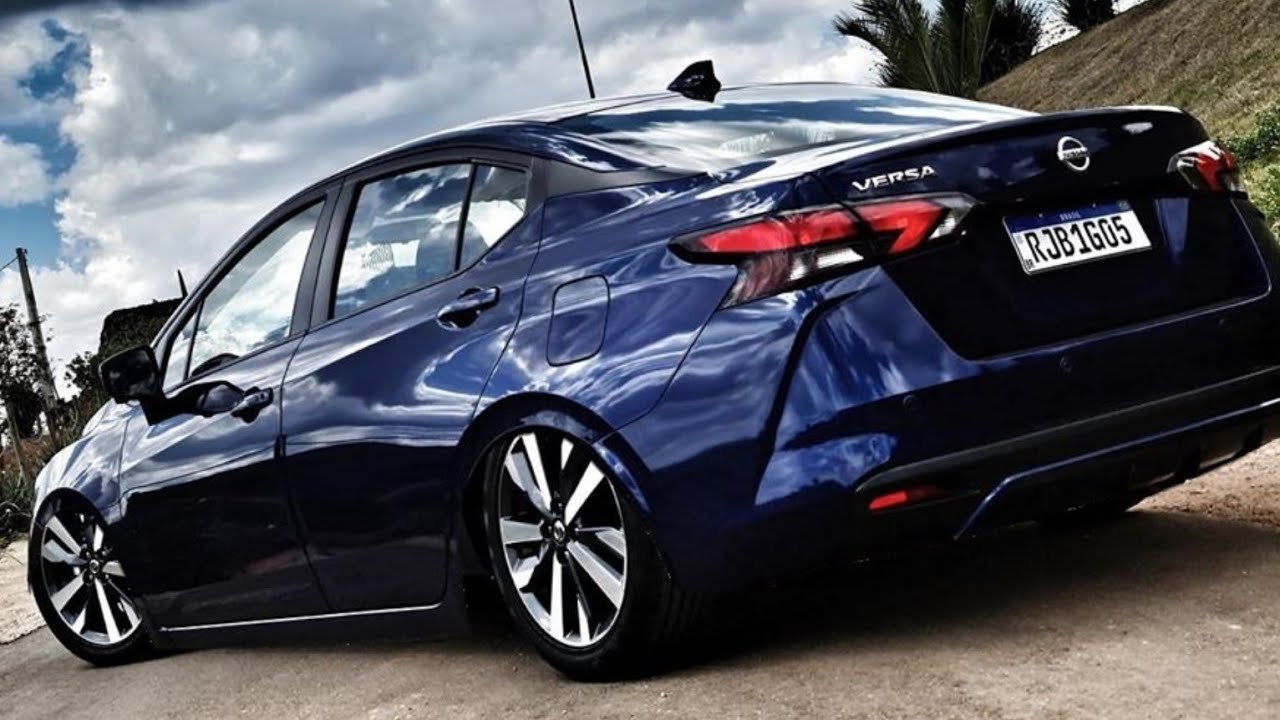 novo Nissan Versa 2021 rebaixado (final de 2020) - YouTube