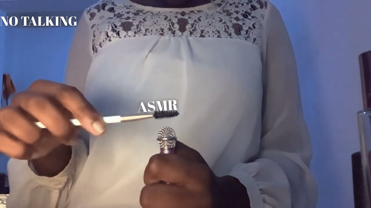 ASMR Comforting Mic Brushing on Tiny Mic for Sleep (No Talking) - YouTube