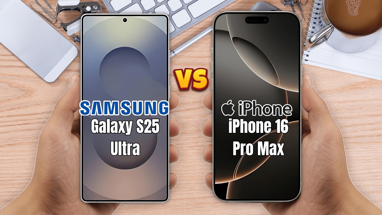 Galaxy S25 Ultra vs iPhone Pro Max: Which is THE BEST🤔 | High-end Phone Under 1500$ - YouTube