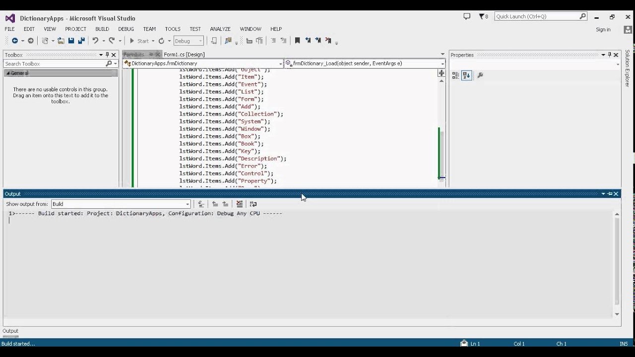 Beginning C# Tutorial 11 How to create a dictionary - YouTube